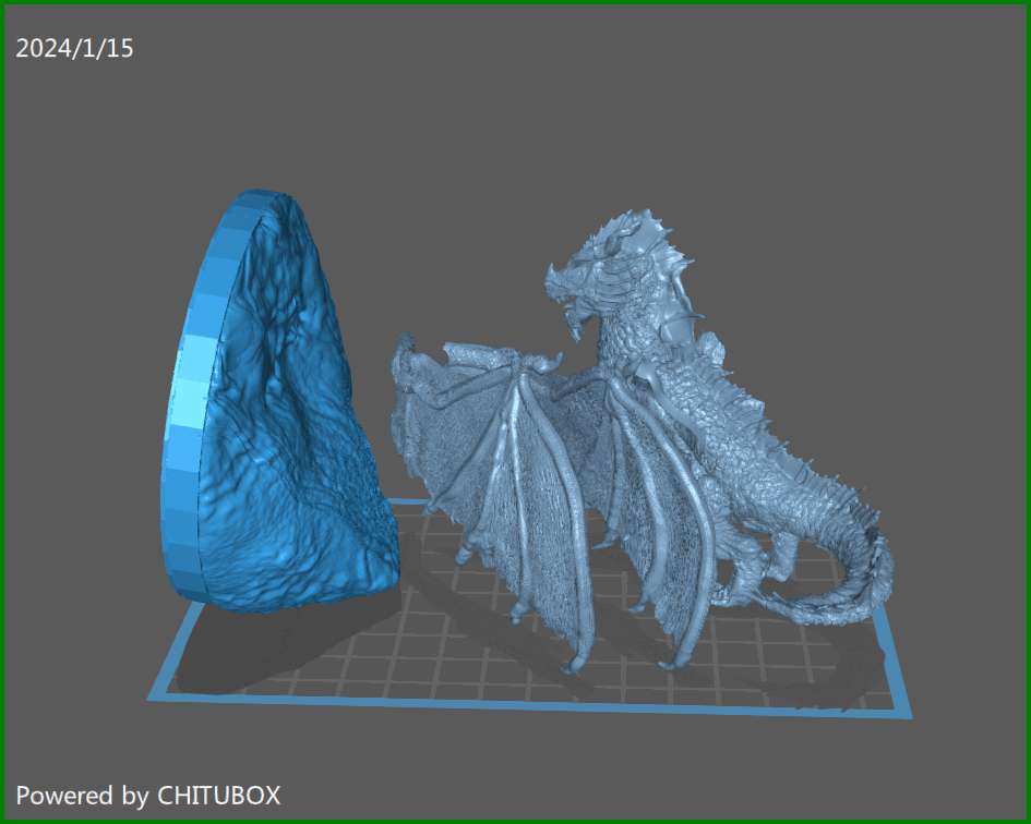 Red dragon DnD- Dragon rouge DnD | 3D models download | Creality Cloud