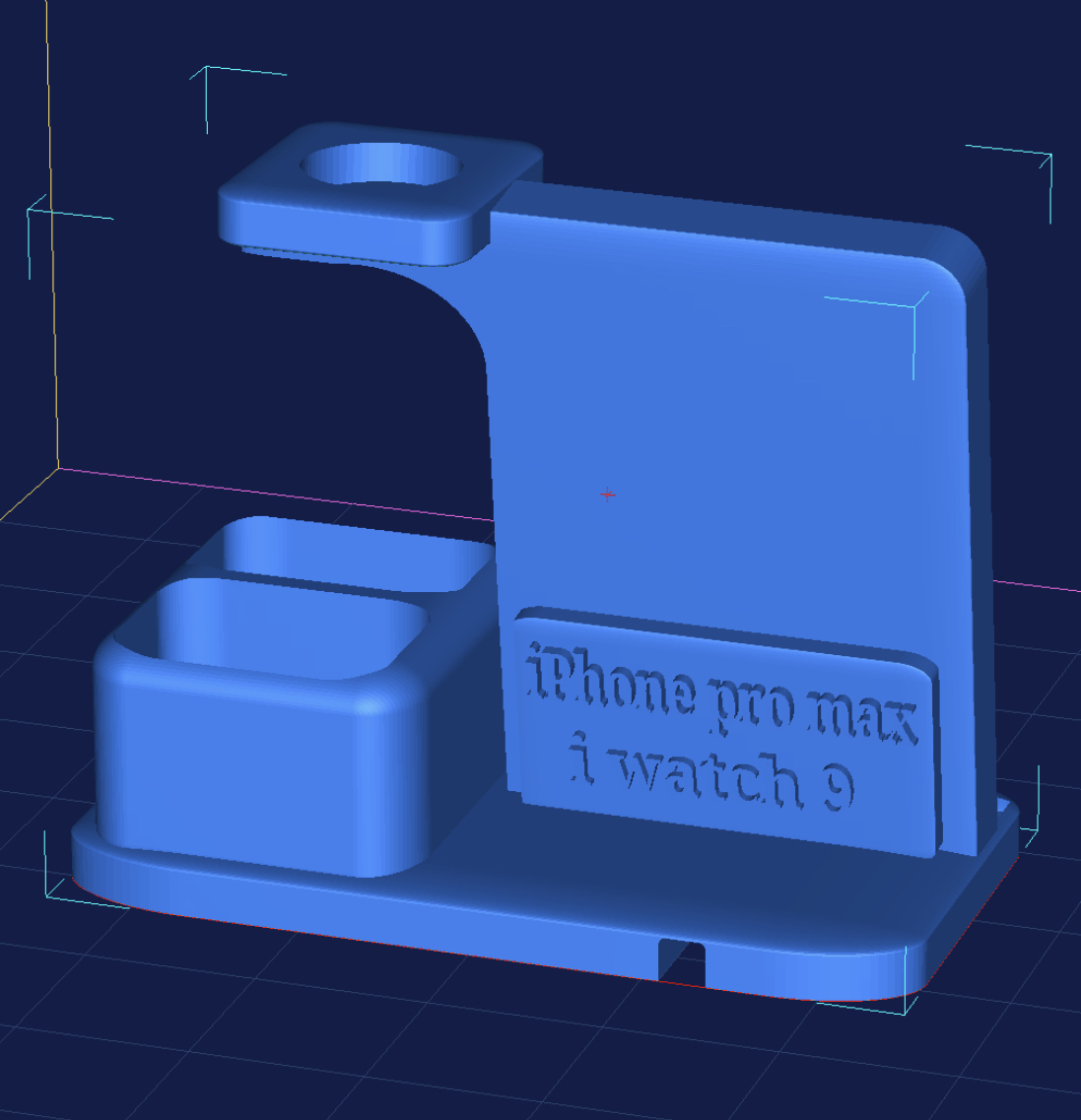 iPad Pro max charging station with watch 9 charging platform | 3D ...