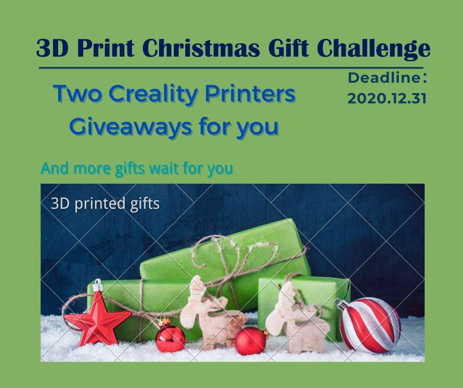 3D Print Christmas Gift Challenge Did you receive any 3D printing gifts ...