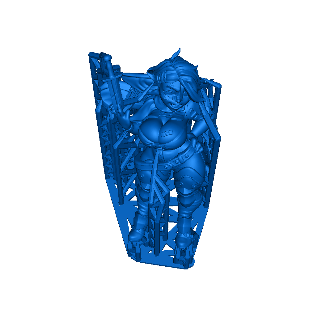 Free Characters & Creatures STL Download - meryby art _crazy69