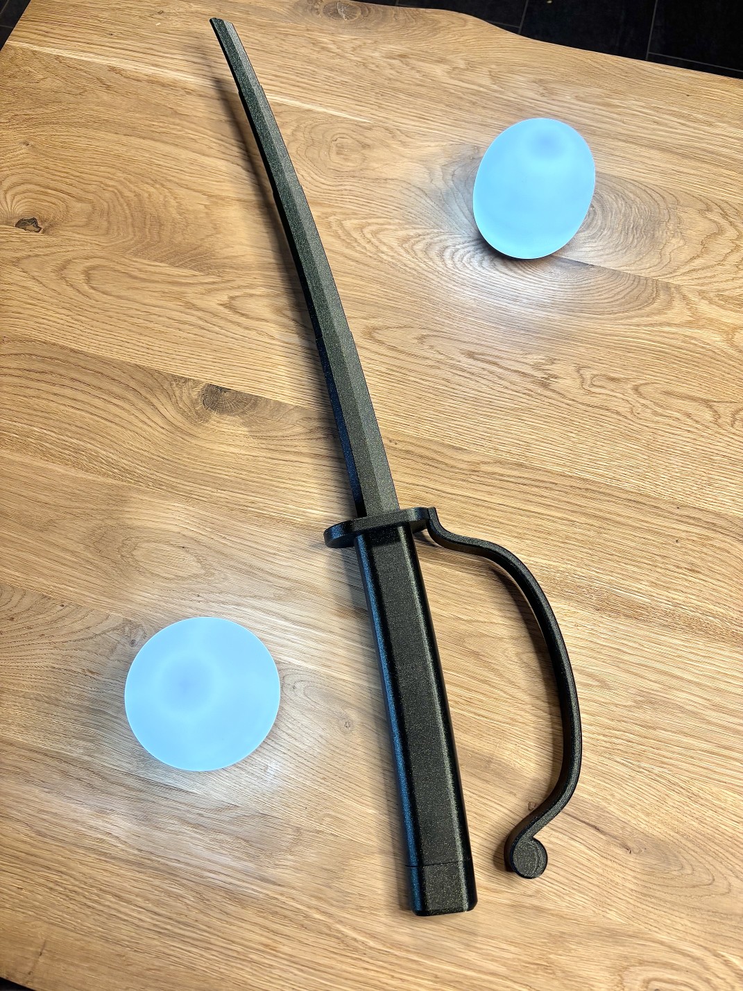 3D Printer Files | 3MF File | collapsing sword customizable. split in ...
