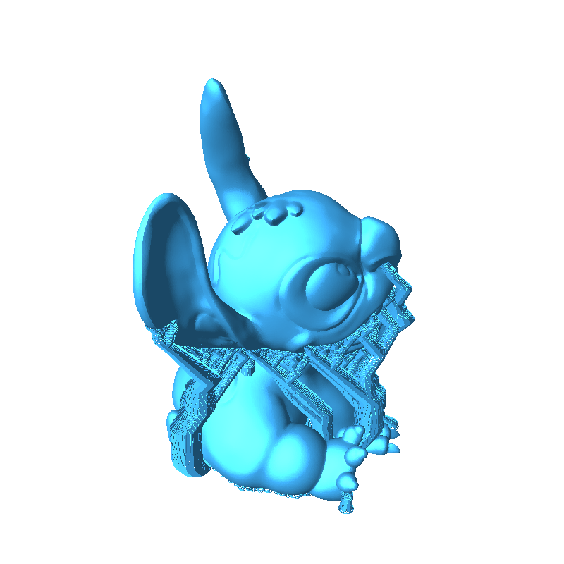 printed with supports. I reduced the original model to 90%. | Creality ...