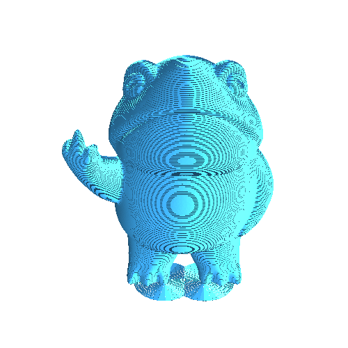 Hello, here is my print of Funny Frog Middle Finger Figurine by IK3D ...