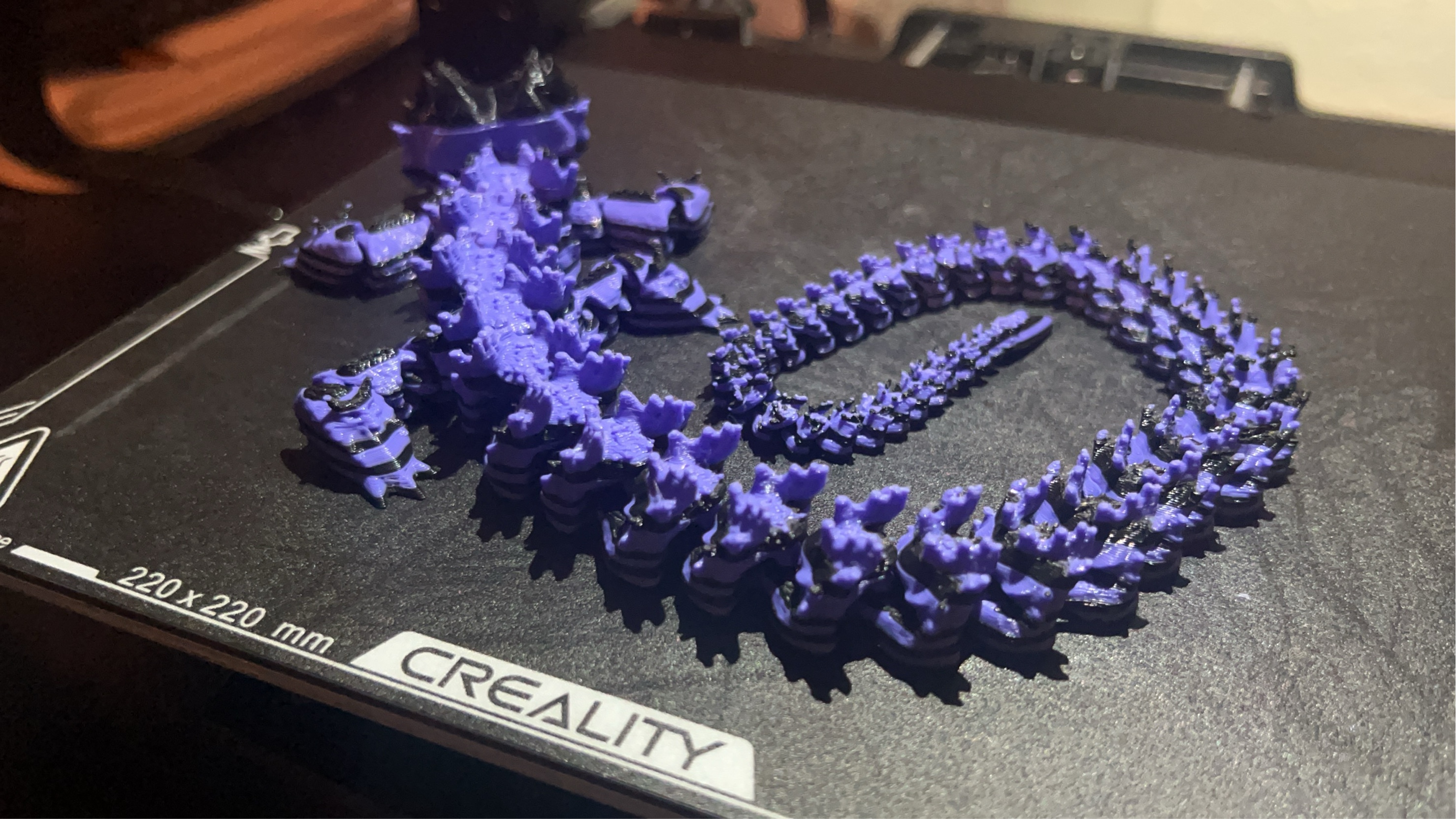 Crazy looking lizard dragon but took a while to do and turned out really cool looking ...