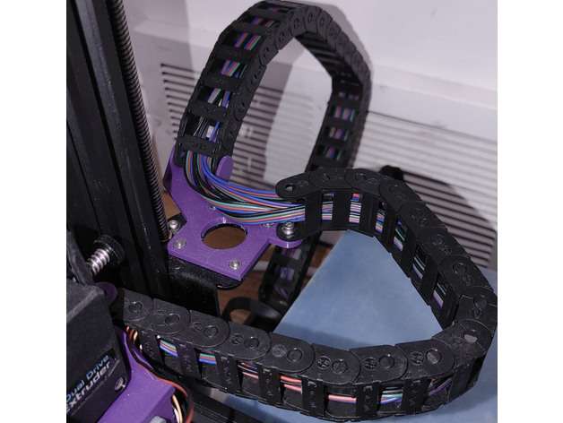 Drag Chain Adapter for Ender_3_5550 | 3D models download | Creality Cloud