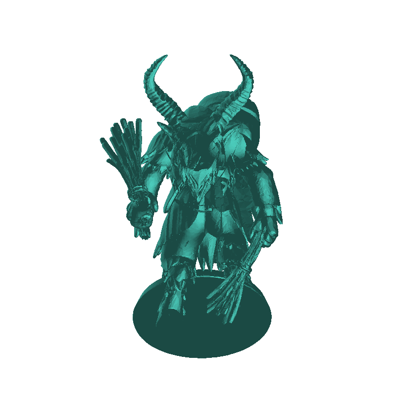 3D Printer Files | 3MF File | Halloween Earthbound Krampus – Woodland ...