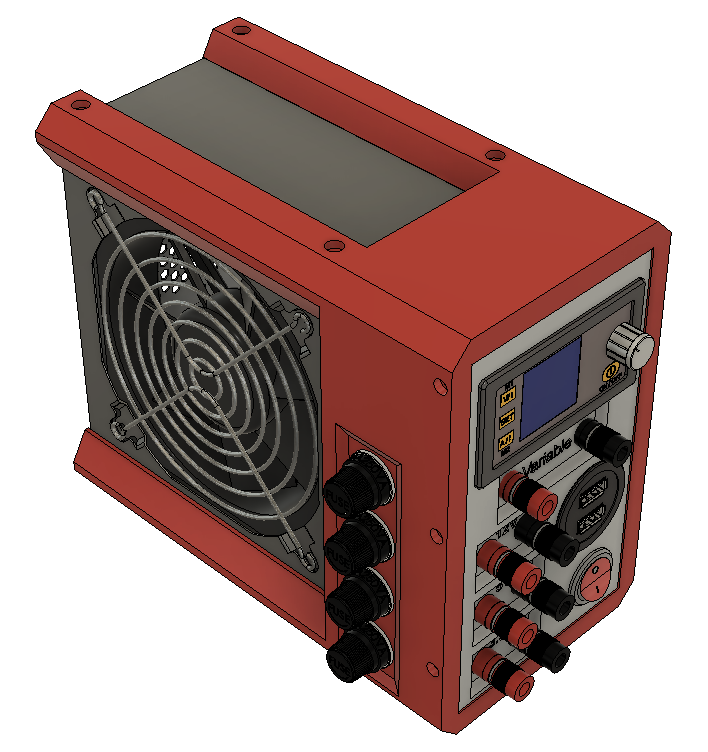 ATX Benchtop Power Supply 0-30V (Remix) | 3D models download | Creality ...