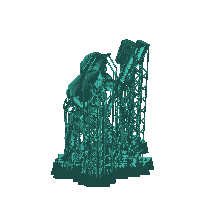 Mour El Guerrero Rinoceronte - miniatura de sobremesa | 3D models ...