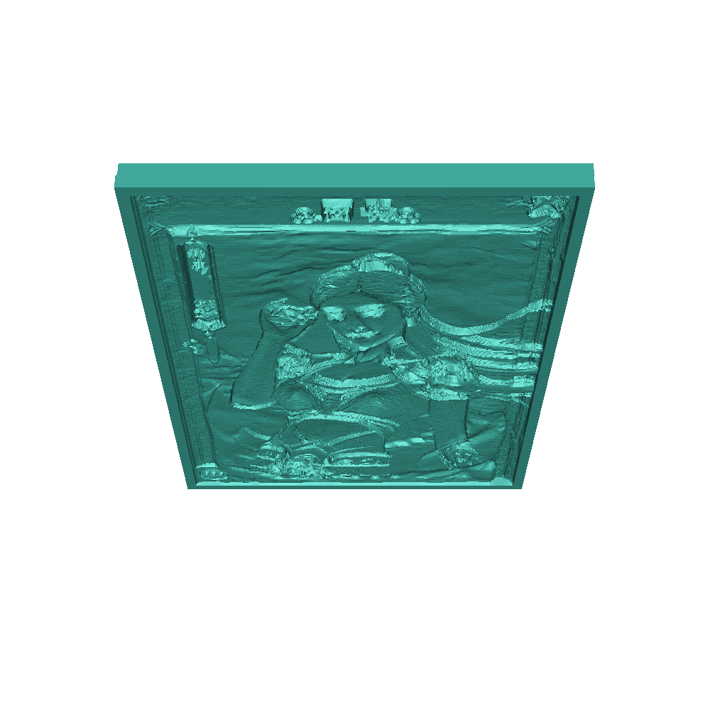 Characters & Creatures STL Download - Queen of TK Lithocard_1by Mestre ...