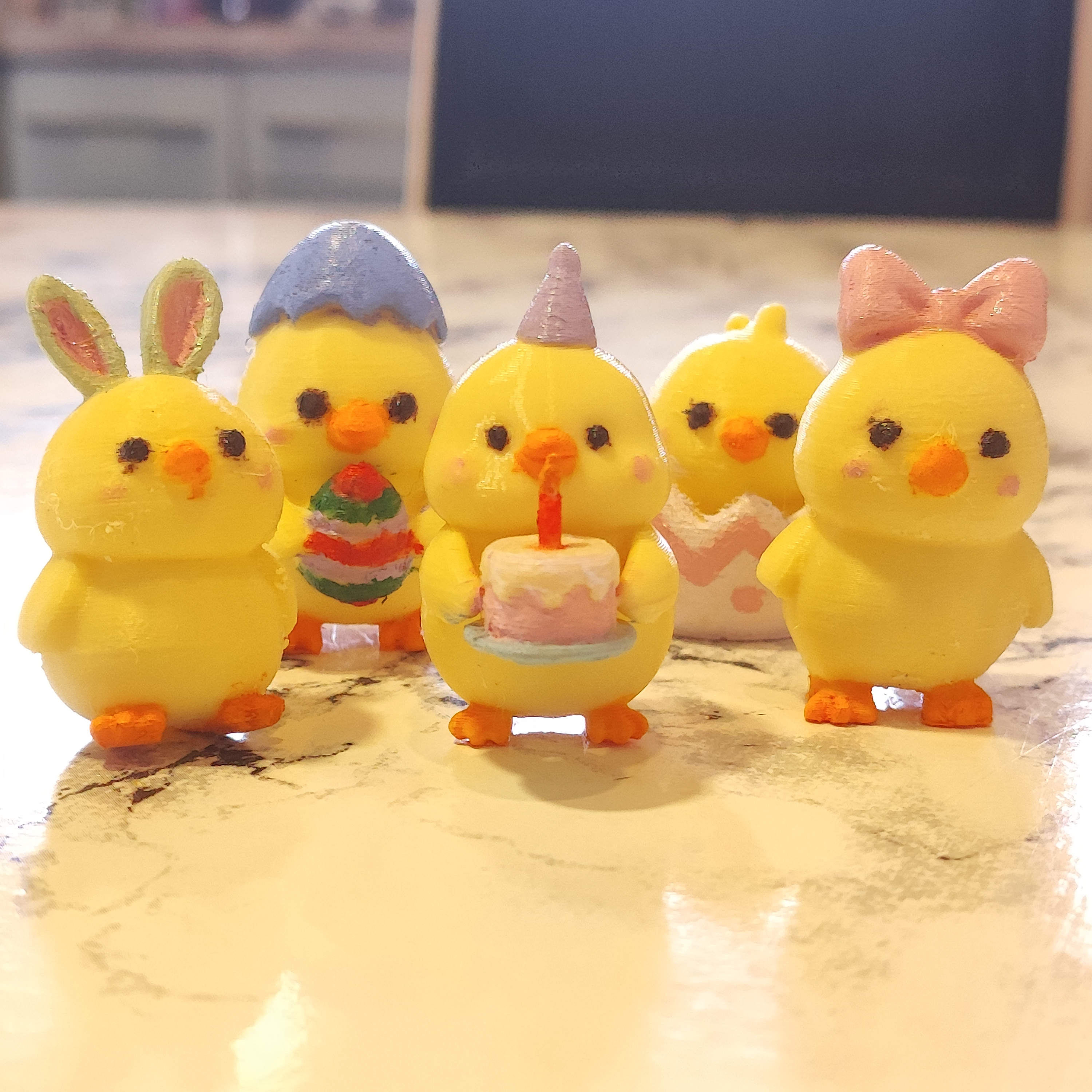 3D Printer Files | 3MF File | Chick Party | Creality Cloud