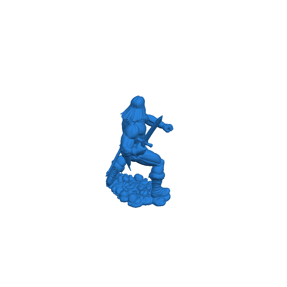 3D Printer Files | 3MF File | Conan o barbaro classico | Creality Cloud