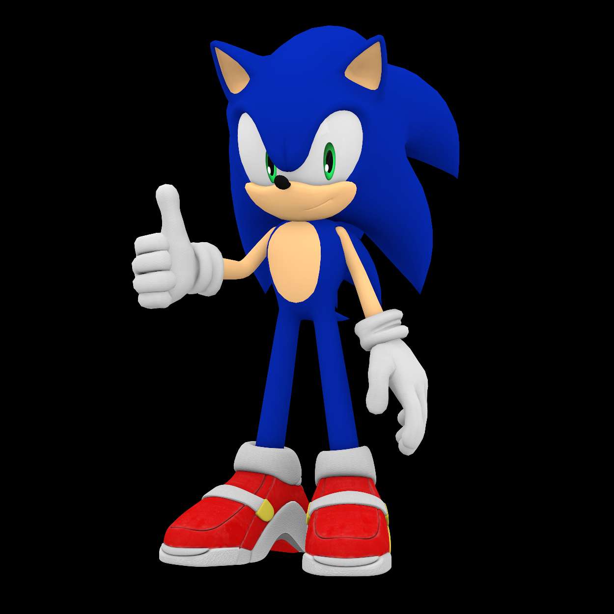 Modern Sonic 3d Sprites