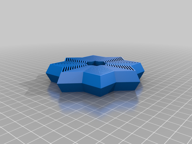 Free Board Games & Card Games STL Download - Fidget Star 2nd Ring ...