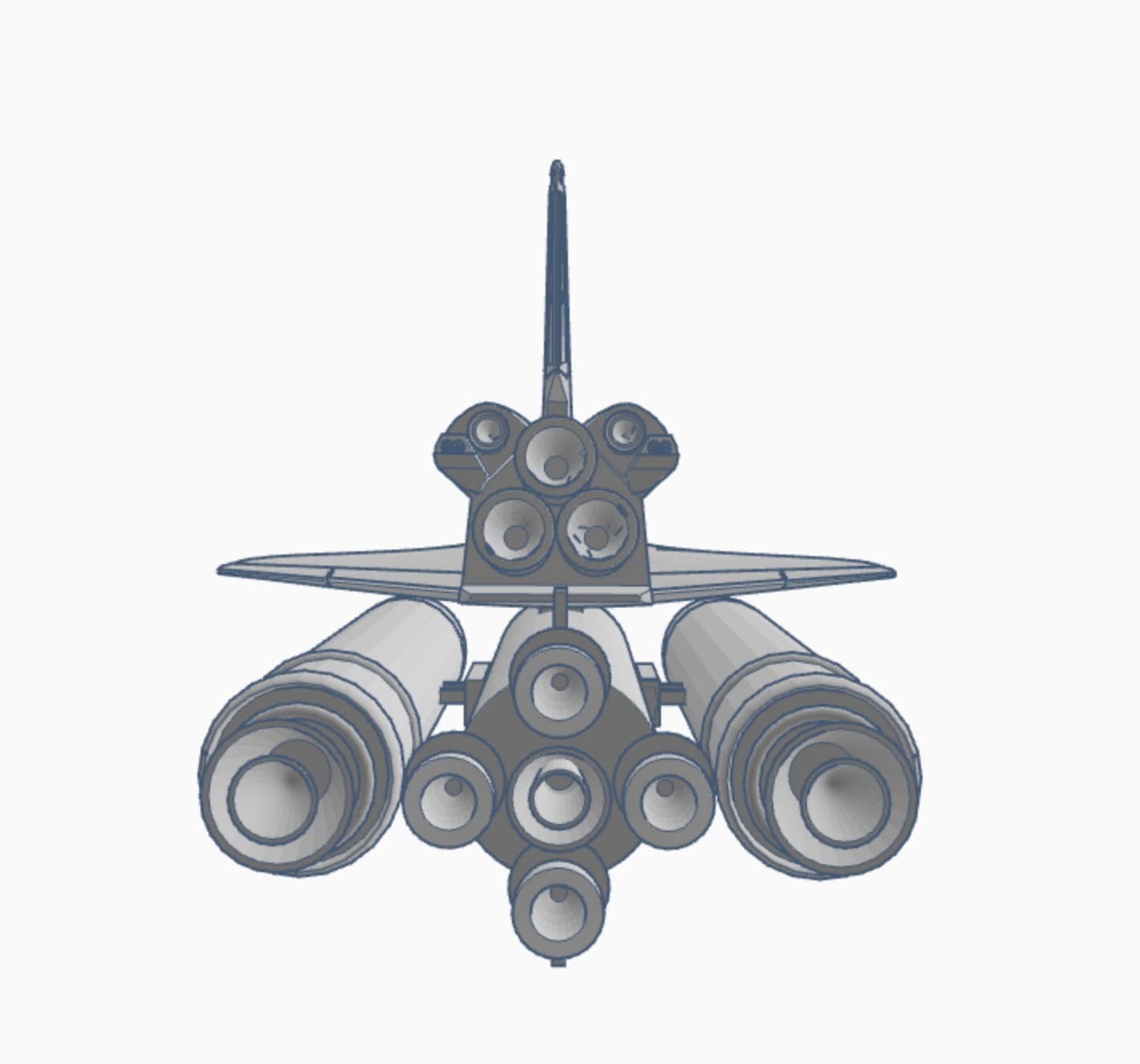 Spaceship *fully detachable* | 3D models download | Creality Cloud