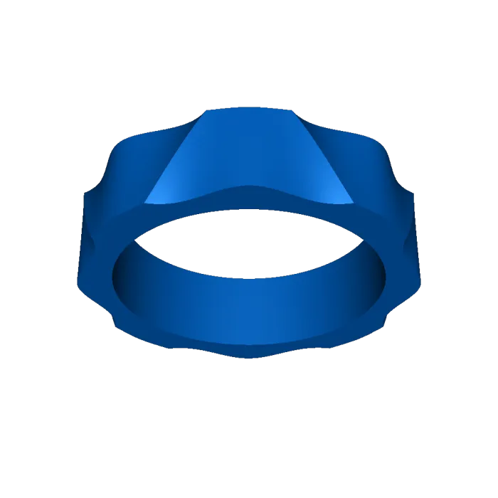 Free Jewelry & Accessories STL Download - Ring Nummer Oneby user8344369724
