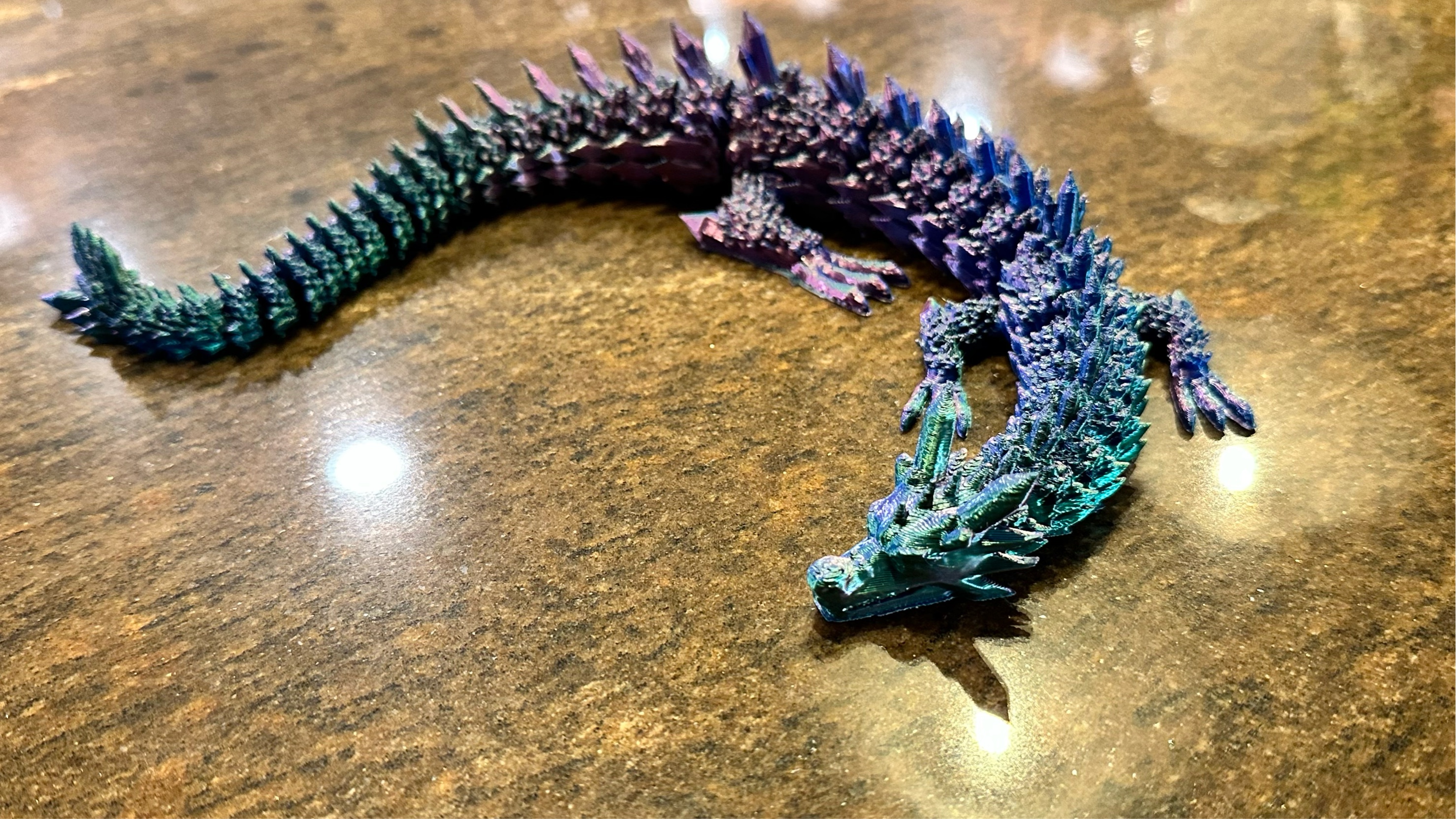 We were very impressed by this print. So we printed two of them in 2 ...