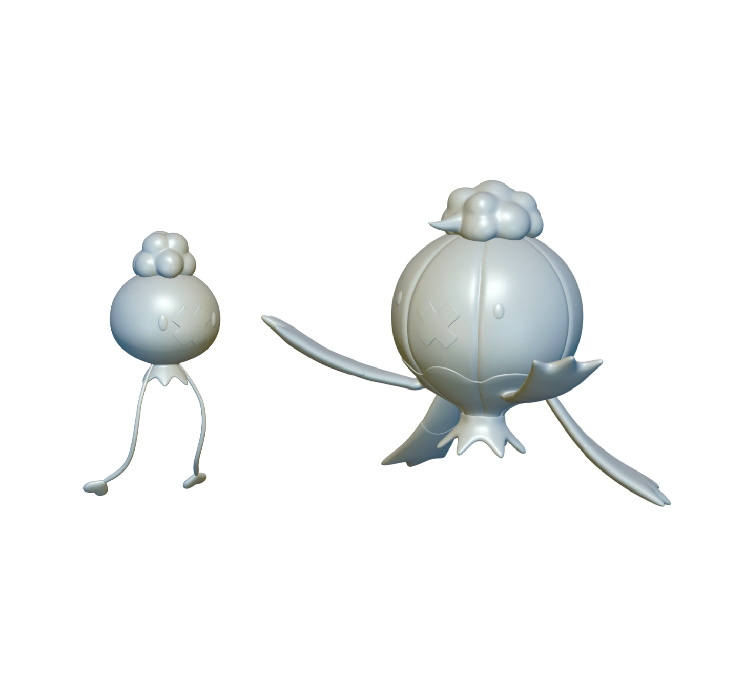 Toys & Games STL Download - Pokemon Drifloon & Drifblim (#425 & #426 ...