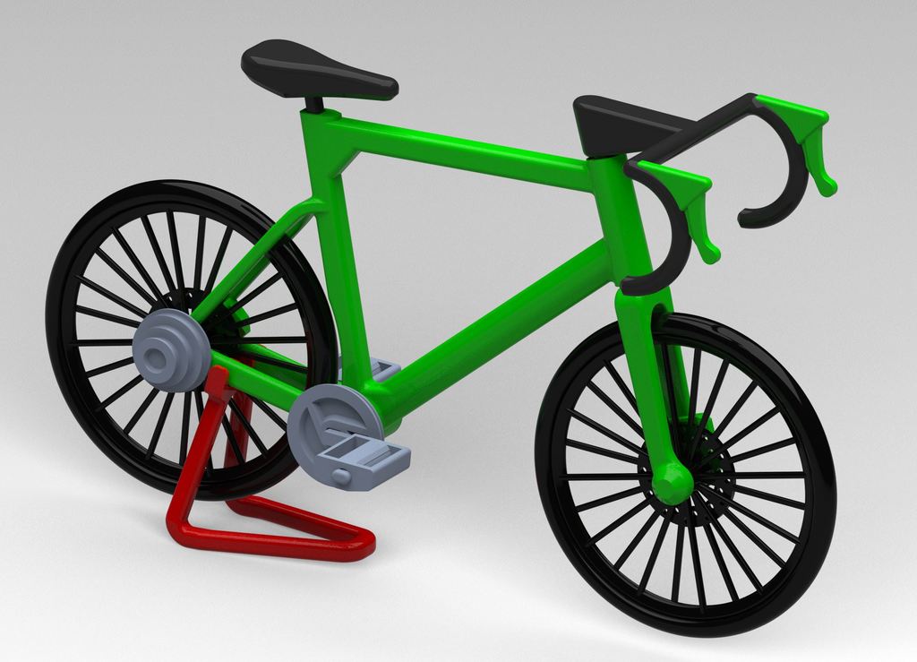 Bycicle Bike model functional Design Merida inspired | 3D models ...
