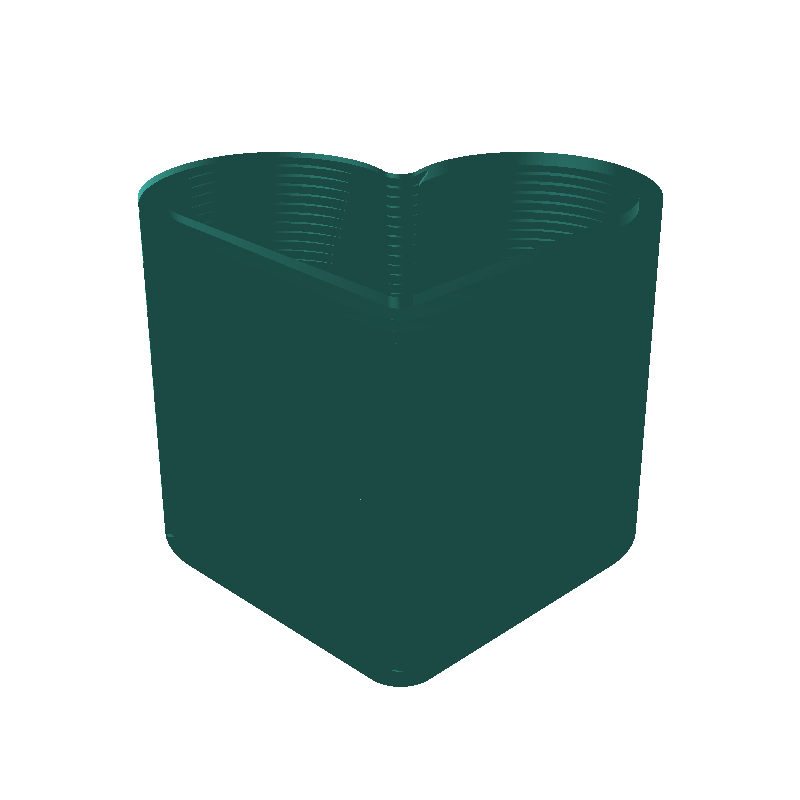 3D Printer Files | 3MF File | Heart Spring Coil Fidget | Creality Cloud