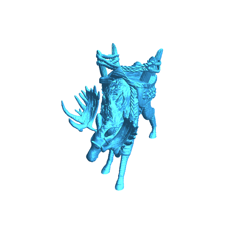 Characters & Creatures STL Download - War Mooseby M3DM