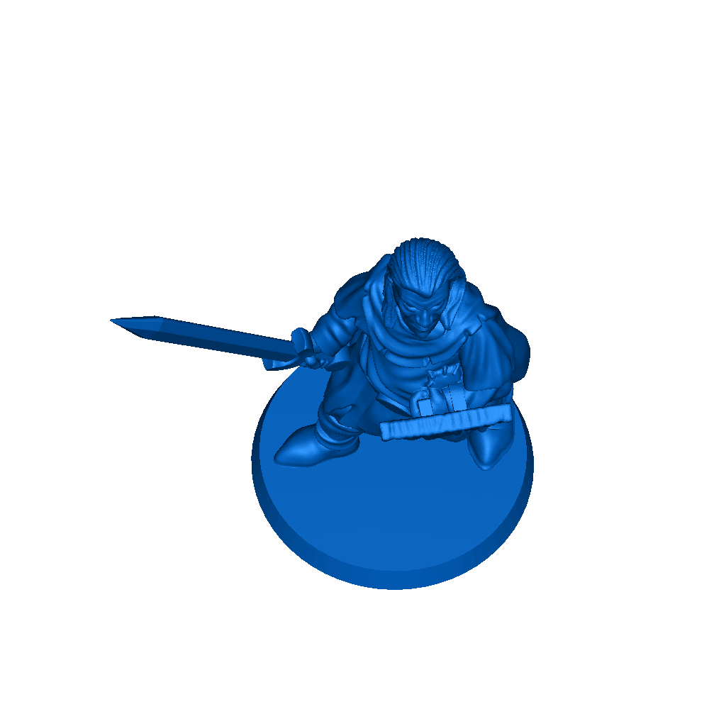 Free Characters & Creatures STL Download - bandit 02by Thomas Mcfall