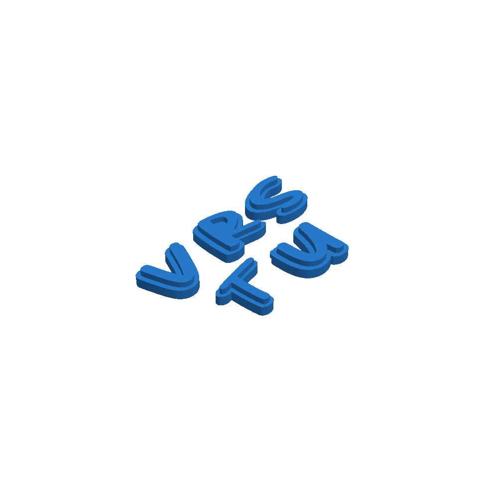 Free Sculptures & Artworks STL Download - RSTUV by Wacky 004