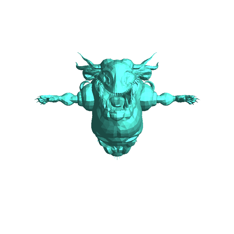 Free Characters & Creatures STL Download - chaos spawn2 - chaos - tmby ...