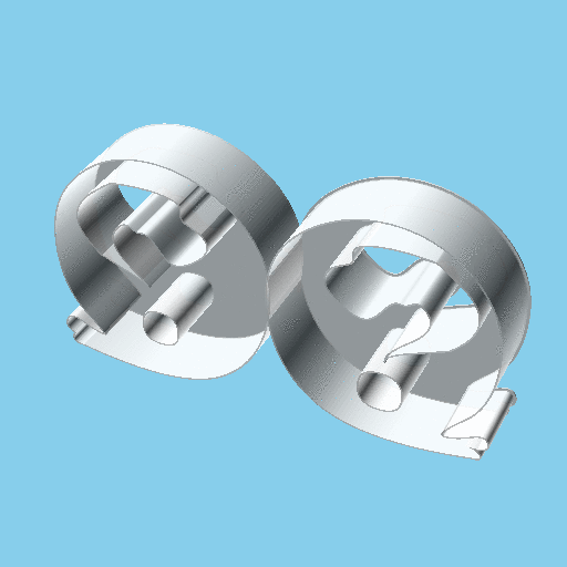 Ghost QUESTION MARK, nestable box (v2) | 3D models download | Creality ...