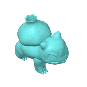 3D Printer Files | 3MF File | Bulbasaur - Pokemon | Creality Cloud
