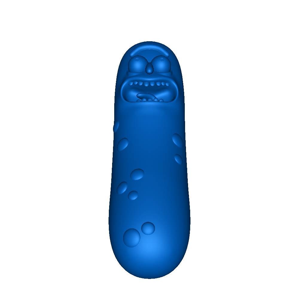 Free Characters & Creatures STL Download - Pickle Rickby Th3RedKrakken