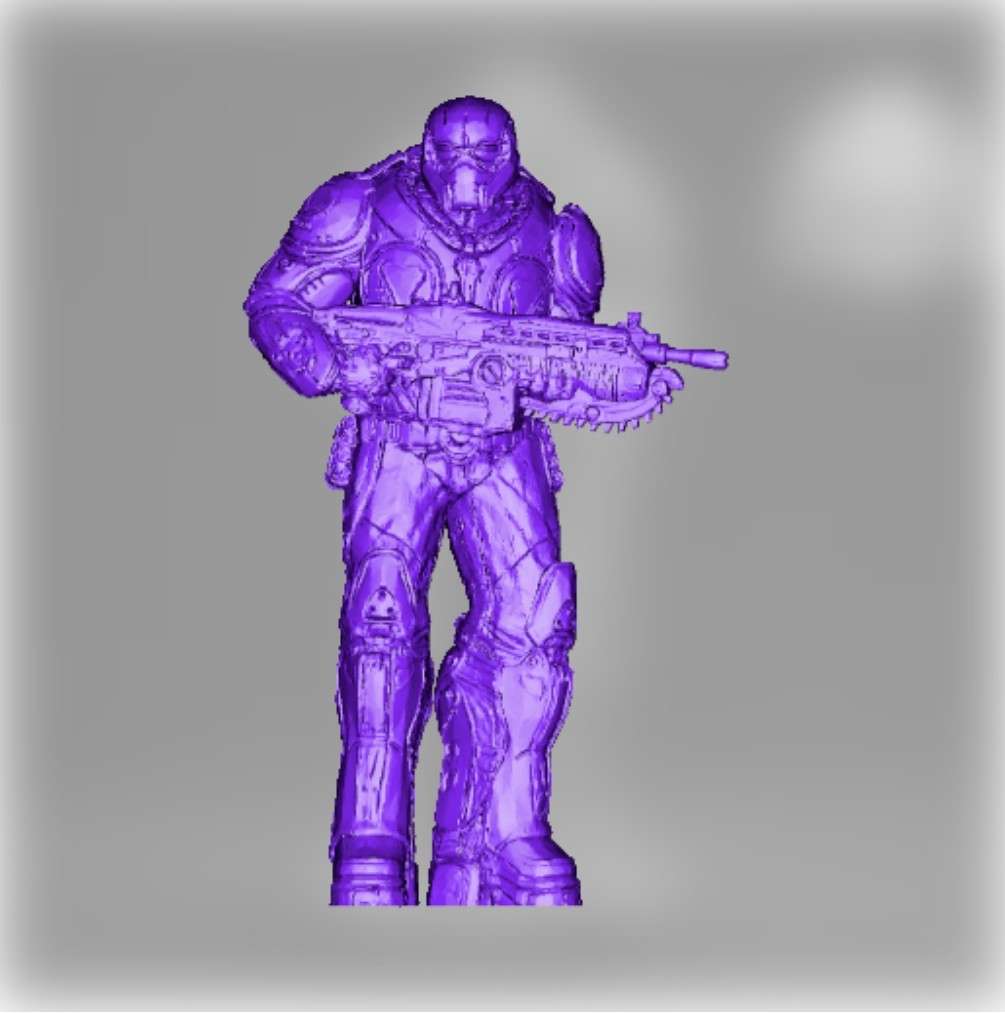 gears of war 3 onyx guard | 3D models download | Creality Cloud