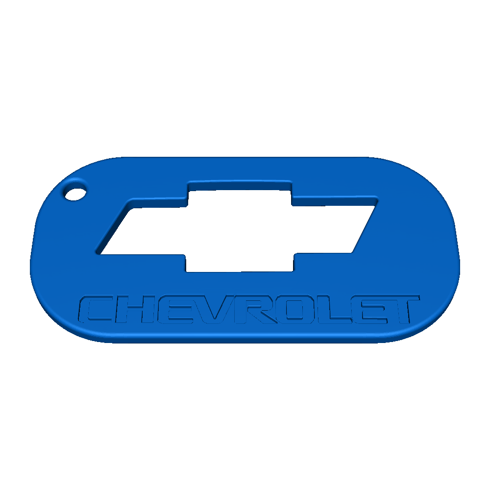 3D Printer Files | 3MF File | Chevy keychain | Creality Cloud