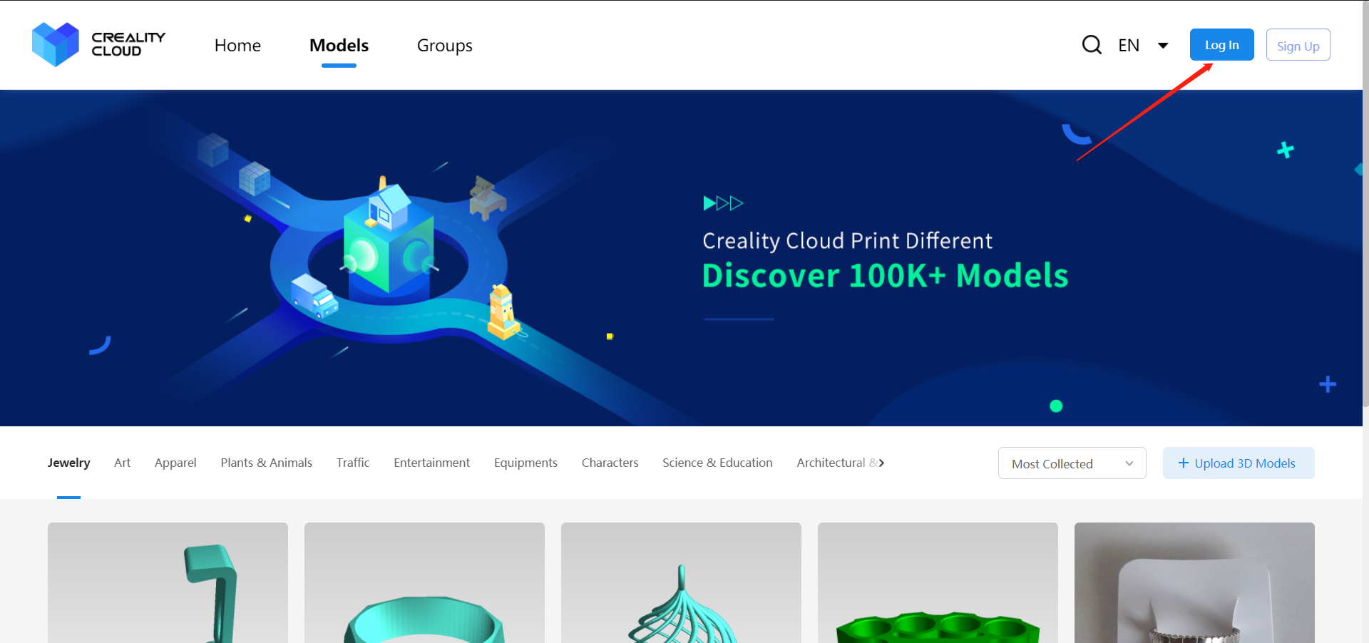How to transfer your 3D models from Thingiverse to Creality Cloud ...