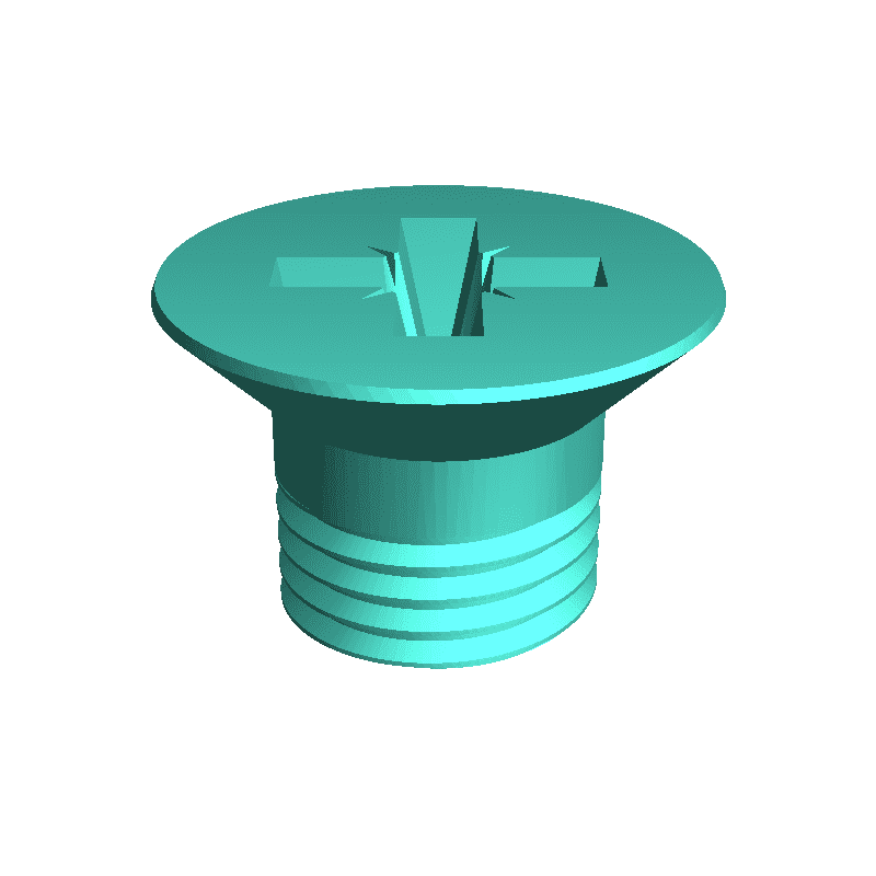 Free Tools & Spare Parts STL Download - Screw / Bolt Head Wall Hookby ...