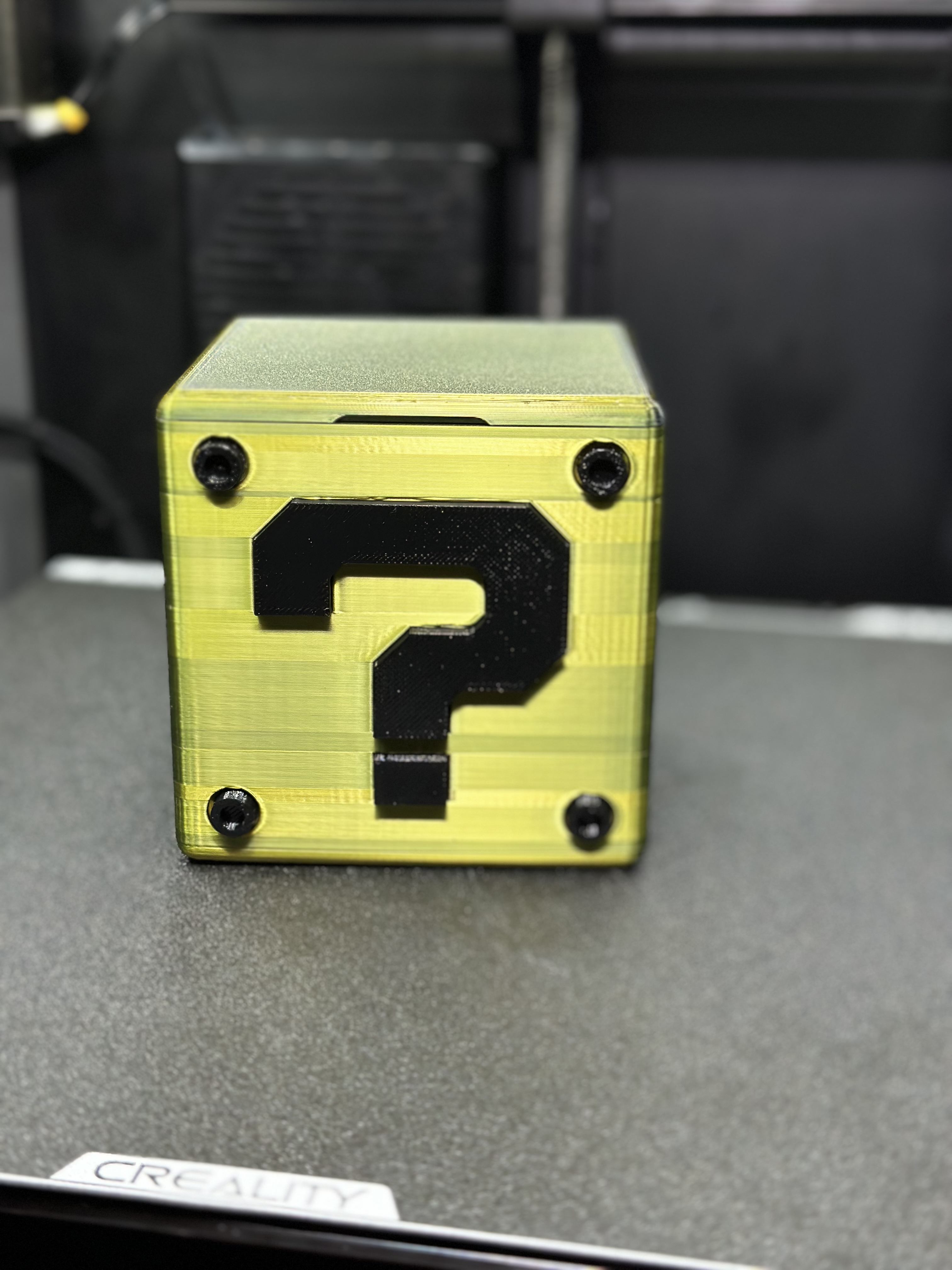 Fun Mario dice block found on thingiverse printed on the k1 max Amolen ...