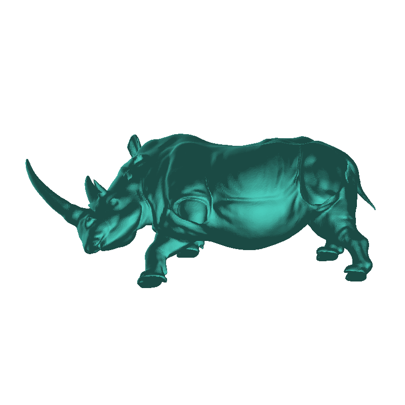 rhino 02 | 3D models download | Creality Cloud