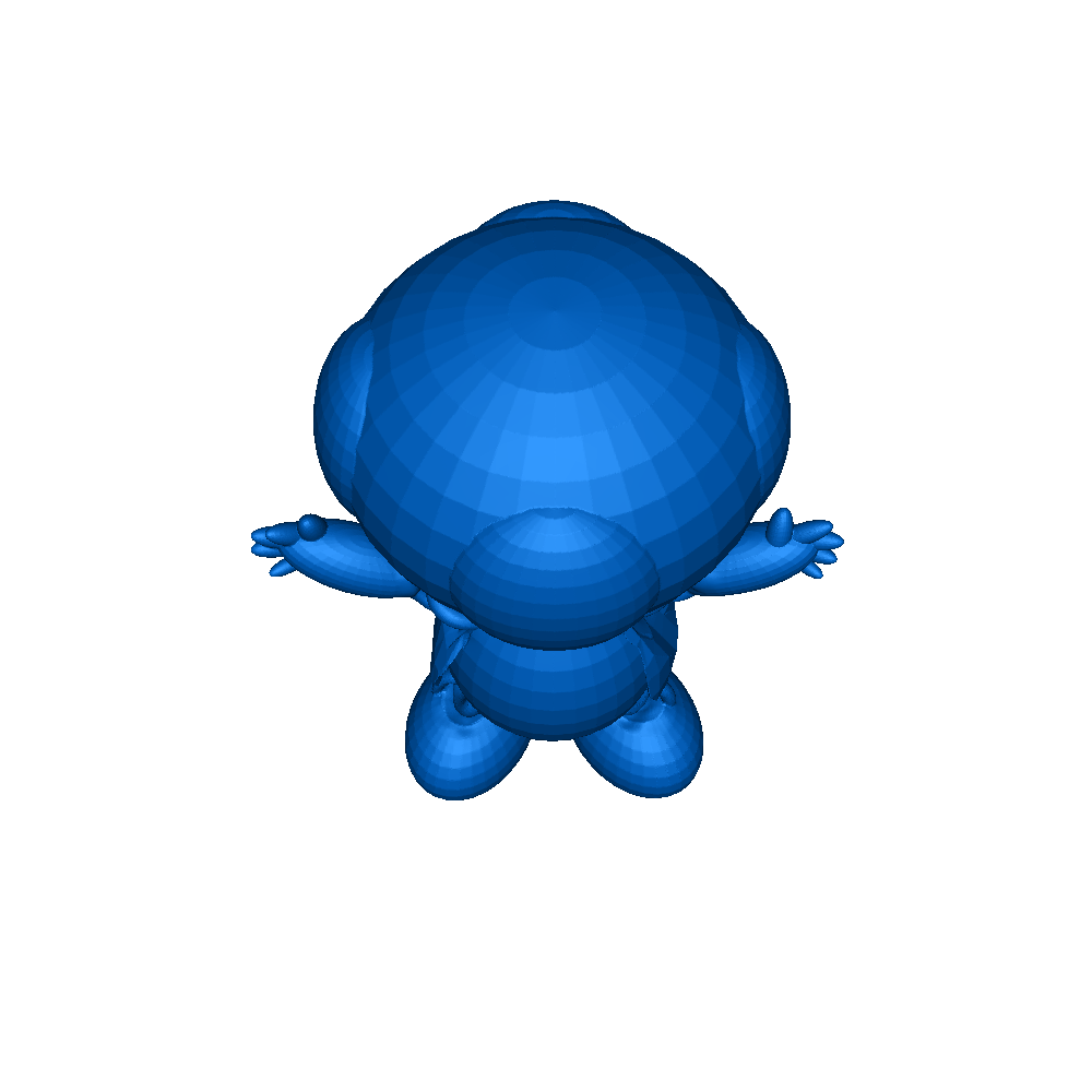 Characters & Creatures STL Download - Toad from Mario Articulatedby ...