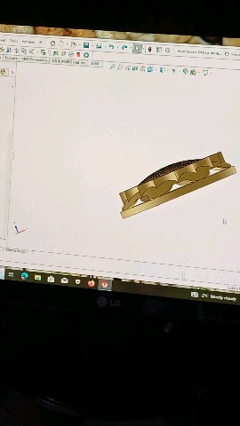 This is a beautiful model. I made it by gold. | Creality Cloud