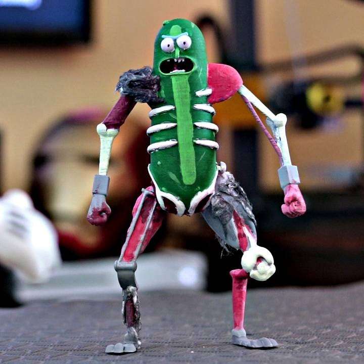 Pickle Rick | 3D models download | Creality Cloud