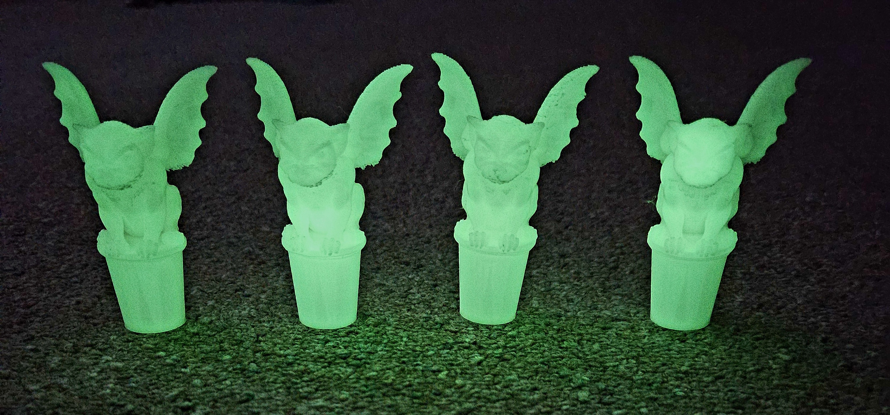 glow in the dark gargoyle corkscrew stopper | Creality Cloud