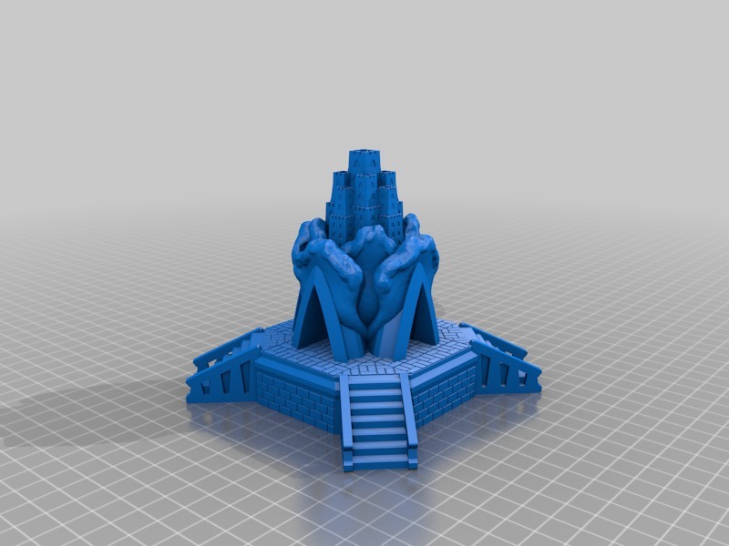 Castleflower Monument (15mm scale) | 3D models download | Creality Cloud
