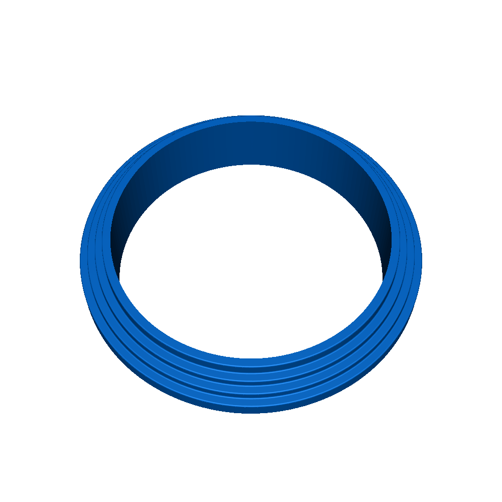 Free Jewelry & Accessories STL Download - Riefen Ring abgerundetby ...