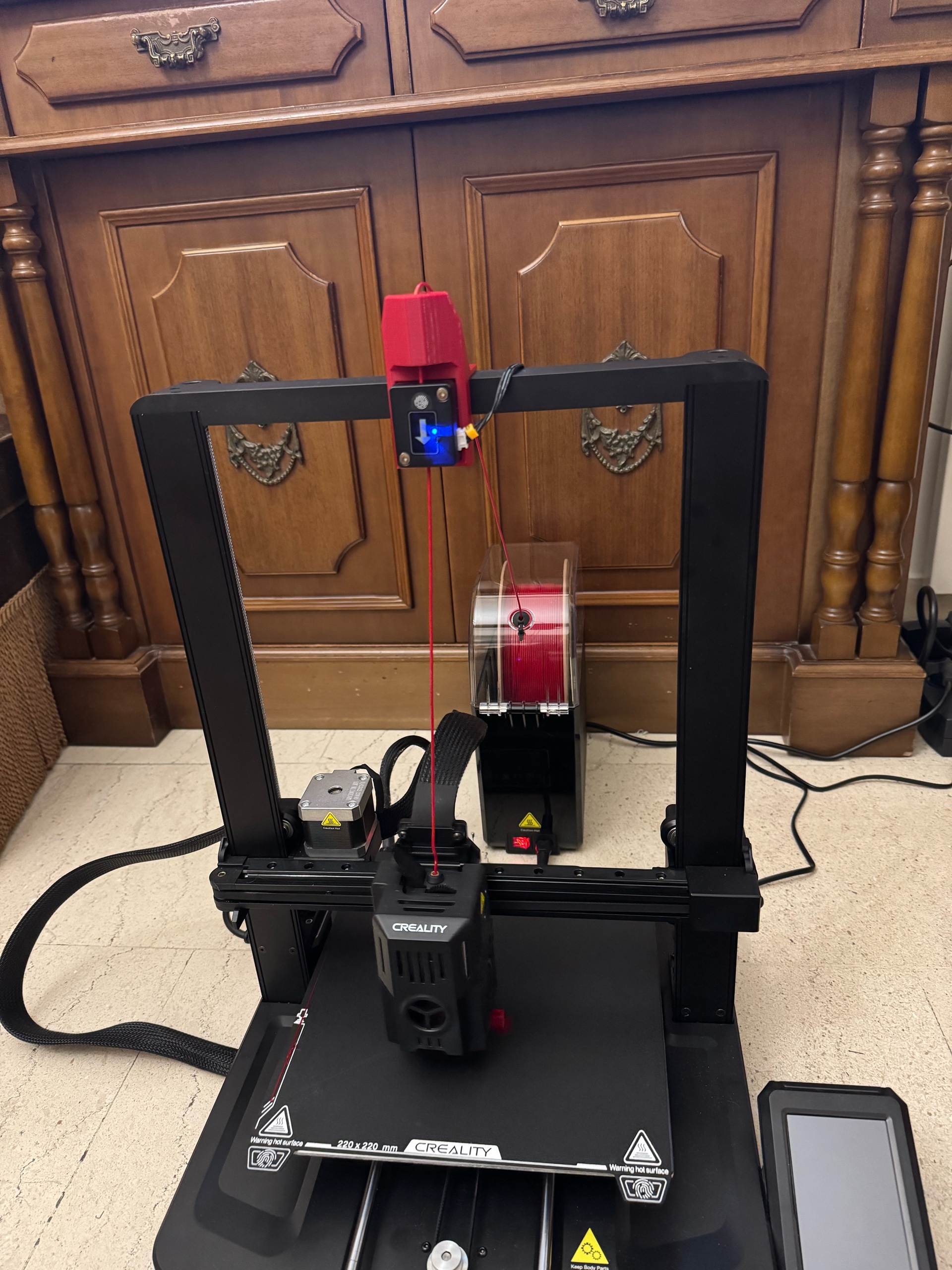 My first Mod for Creality 3D Ender-3 V3 KE. In progress to understand more things about 3D ...