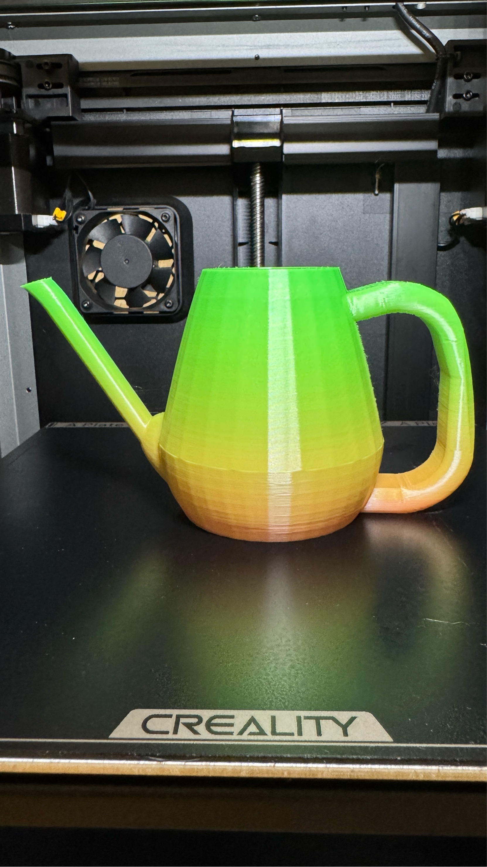 Good job, but inner bottom layer seems too thin | Creality Cloud