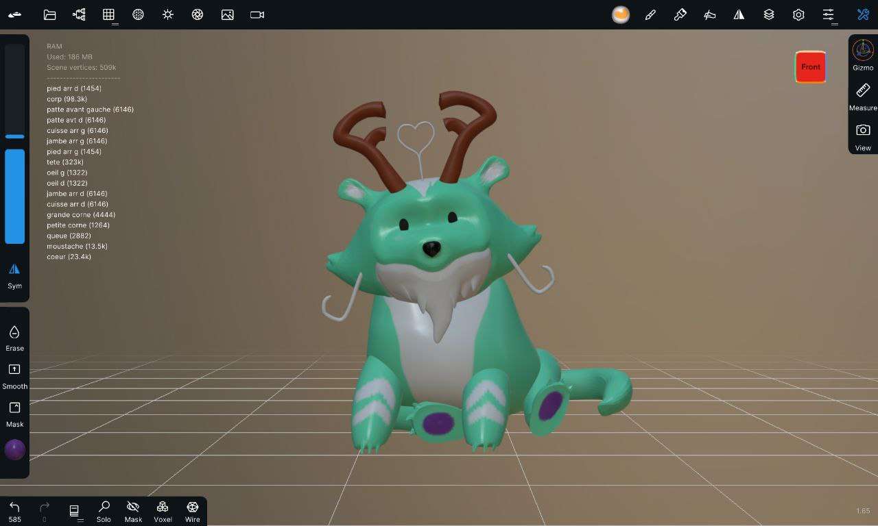 Chien renne / Reindog | 3D models download | Creality Cloud