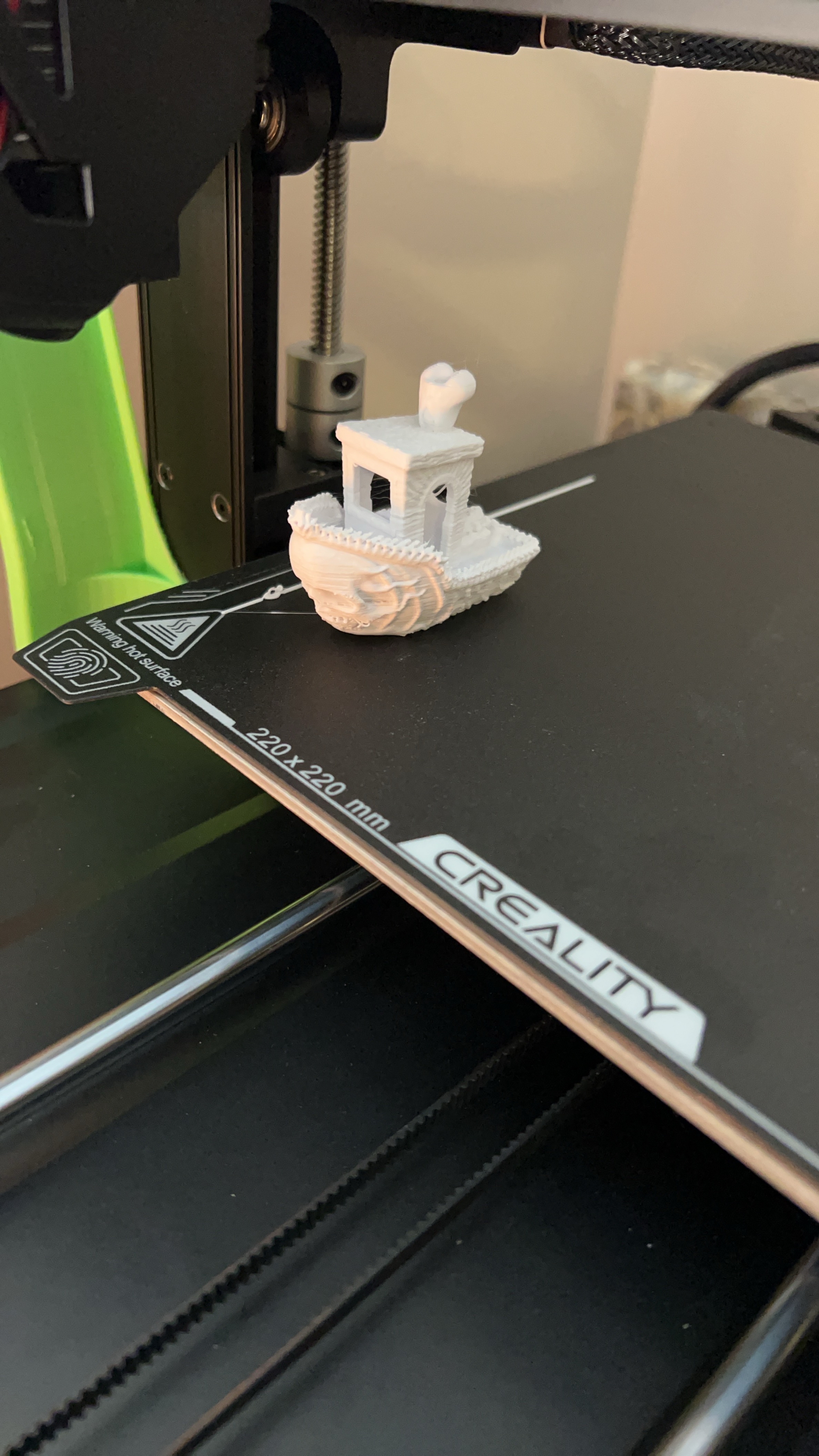 Definitely cooler looking than regular benchy | Creality Cloud