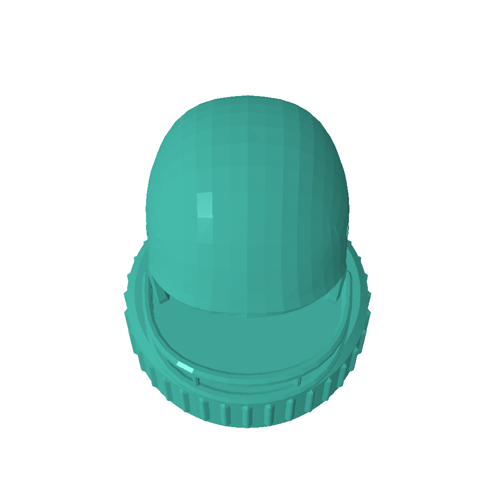 Other STL Download - Football Helmet threaded cap, fits Gatorade bottle ...