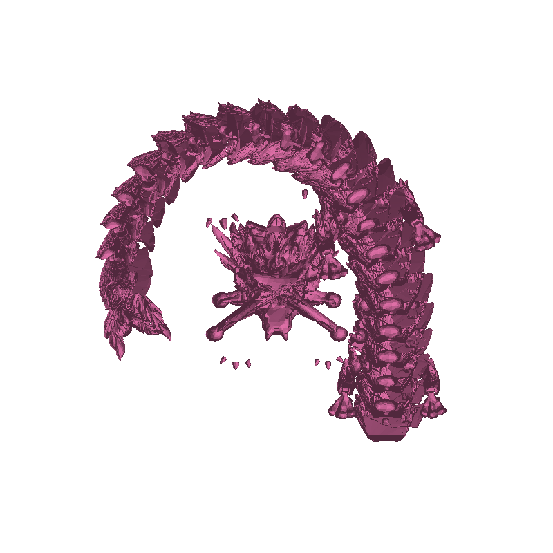 Characters & Creatures STL Download - Articulated Dragonby DRAKLORN