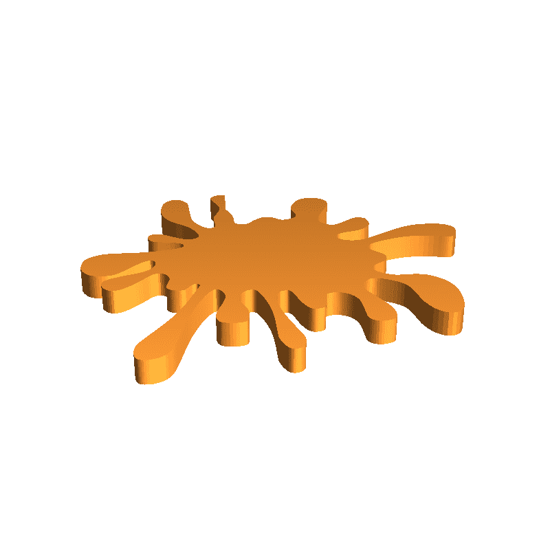 Digital Art STL Download - Splat 1by Deleted Account9207561325