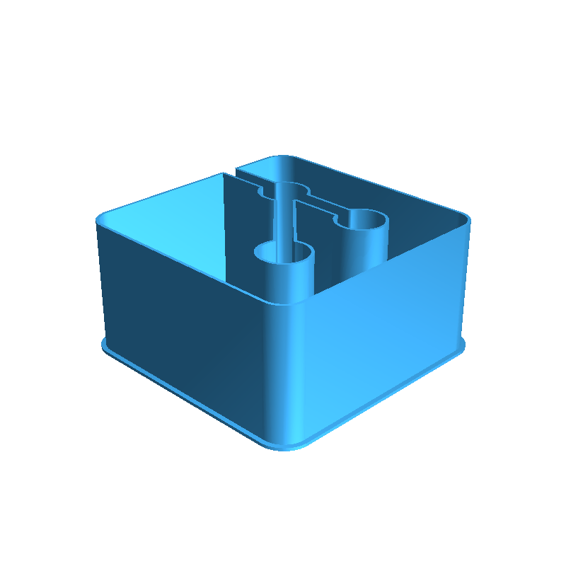 3D Printer Files | 3MF File | GIT Logo, nestable box (v1) | Creality Cloud